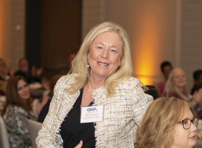 Mary Herrington wins GHA Lifetime Achievement Award - Appling Healthcare